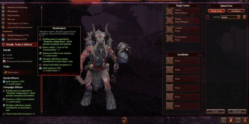 Warhammer 3 Immortal Empires: Best Legendary Lord Traits
