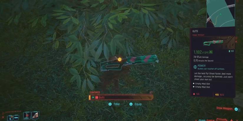 Cyberpunk 2077: How To Get Guts, Rebecca's Shotgun