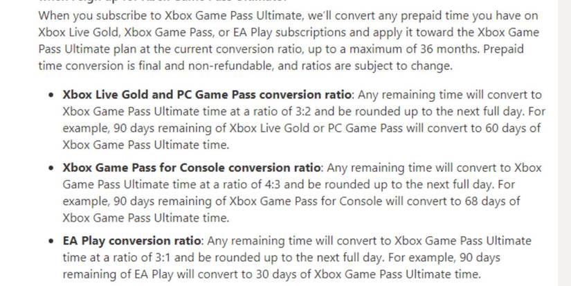 Microsoft Silently Nerfs Xbox Gold To Game Pass Ultimate Conversion ...