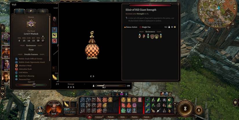 Baldur’s Gate 3: How To Learn The Elixir Of Hill Giant Strength Recipe