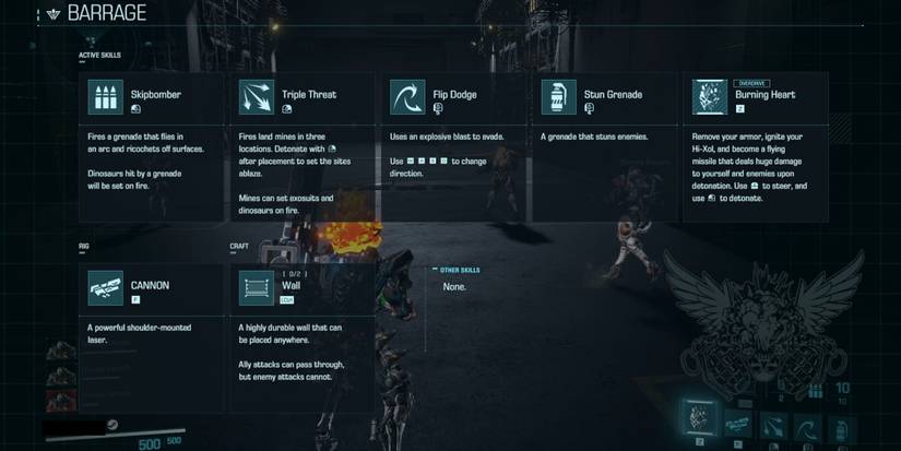 Exoprimal: How To Build Barrage