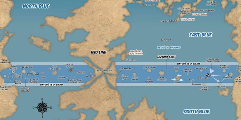 One Piece: Grand Line & Map Explained