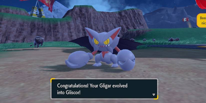 gligar evolution level arceus