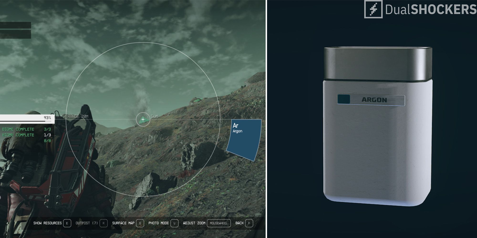 Starfield: Where To Get Argon (Ar)