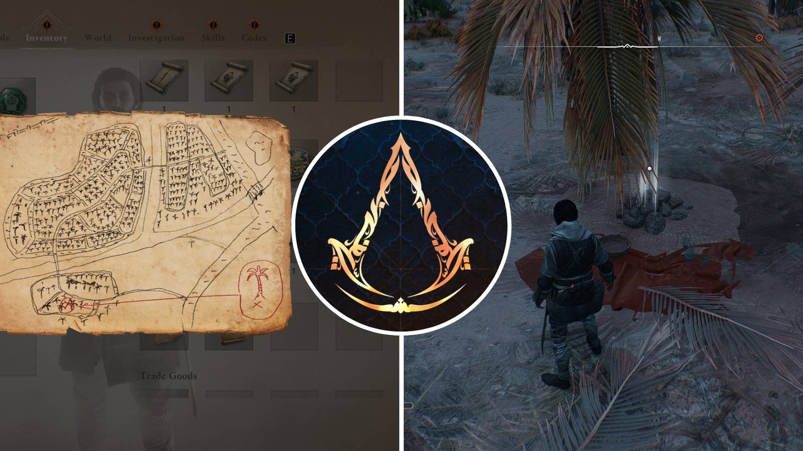 Assassin's Creed Mirage: Joy Beneath Weeping Palms Enigma Guide