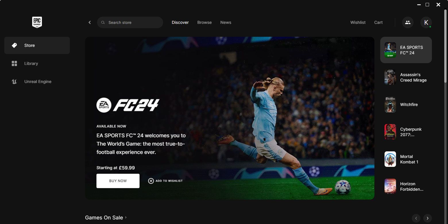 Epic Games Store Isn't Great, But It Does Have One Great Feature