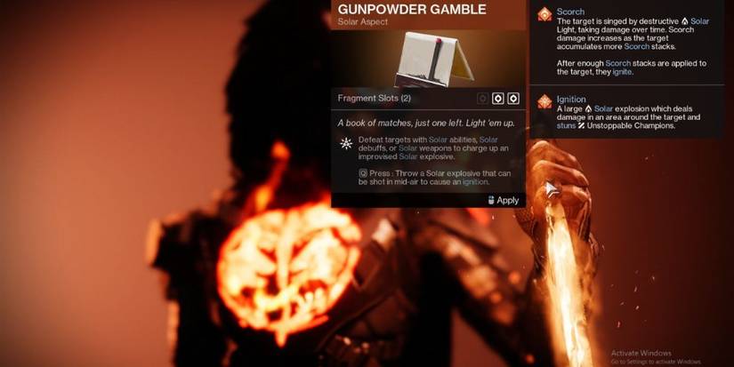 Destiny 2: Every Solar Aspect, Ranked
