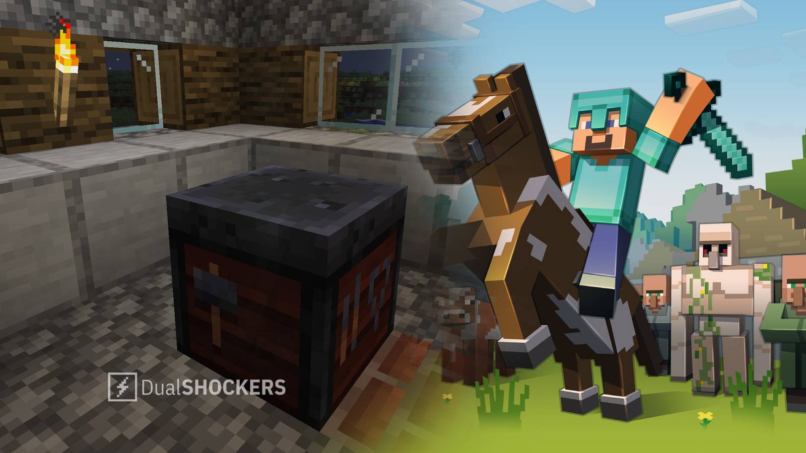 Minecraft: How To Craft A Smithing Table