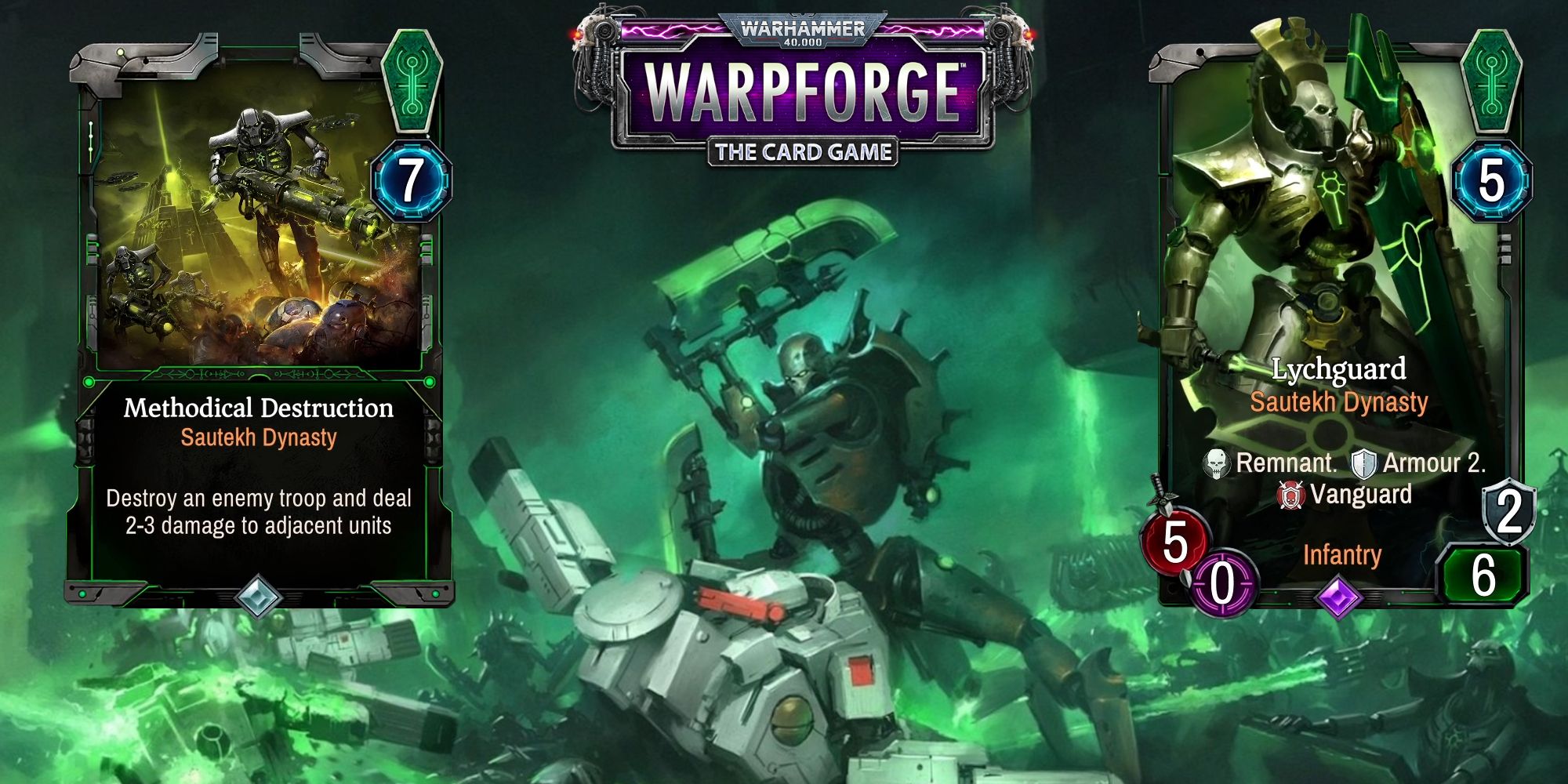 Warhammer 40,000: Warpforge - 10 Best Necron Cards, Ranked