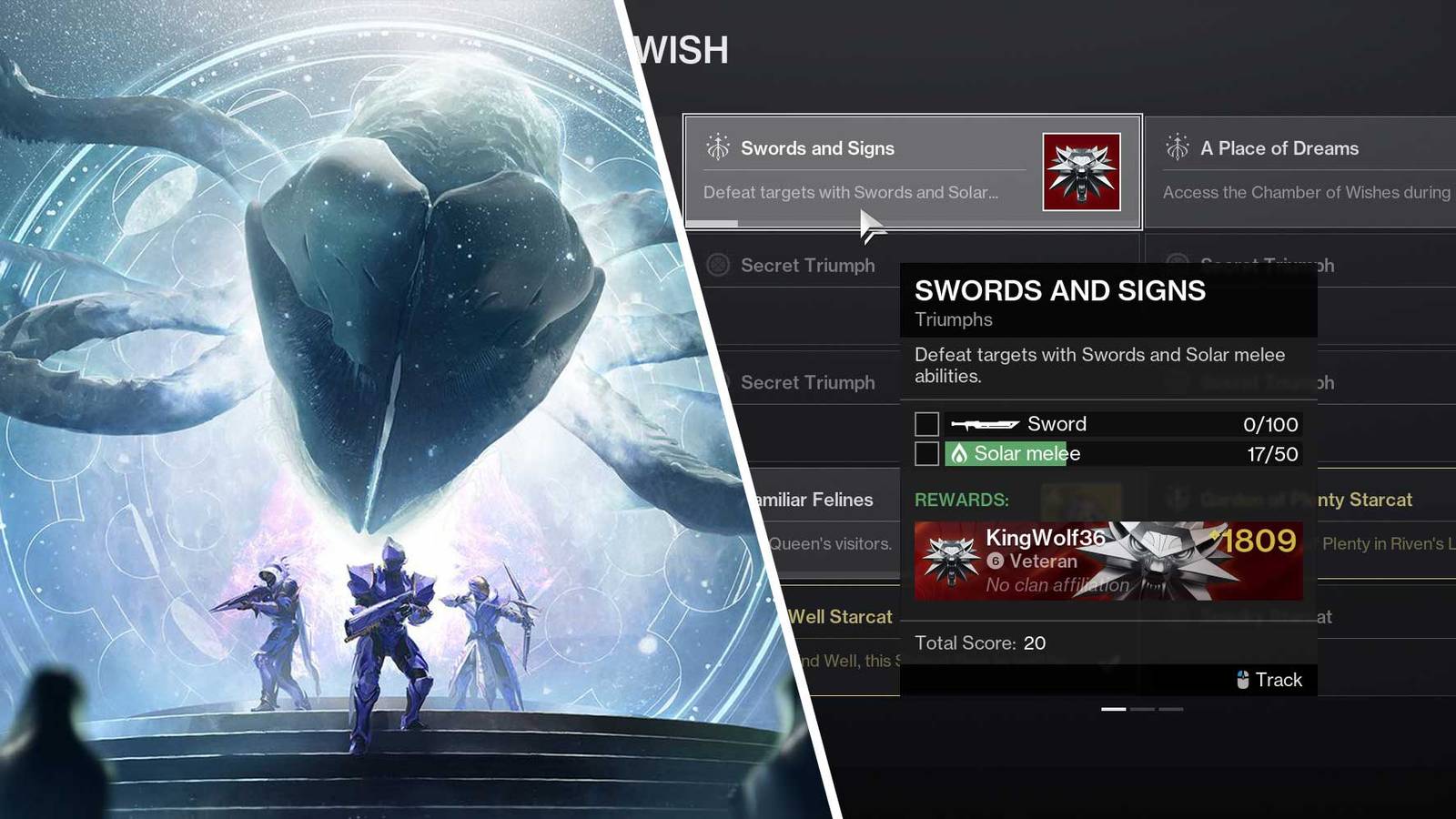 Destiny 2 Season Of The Wish: How To Get The Witcher Emblem