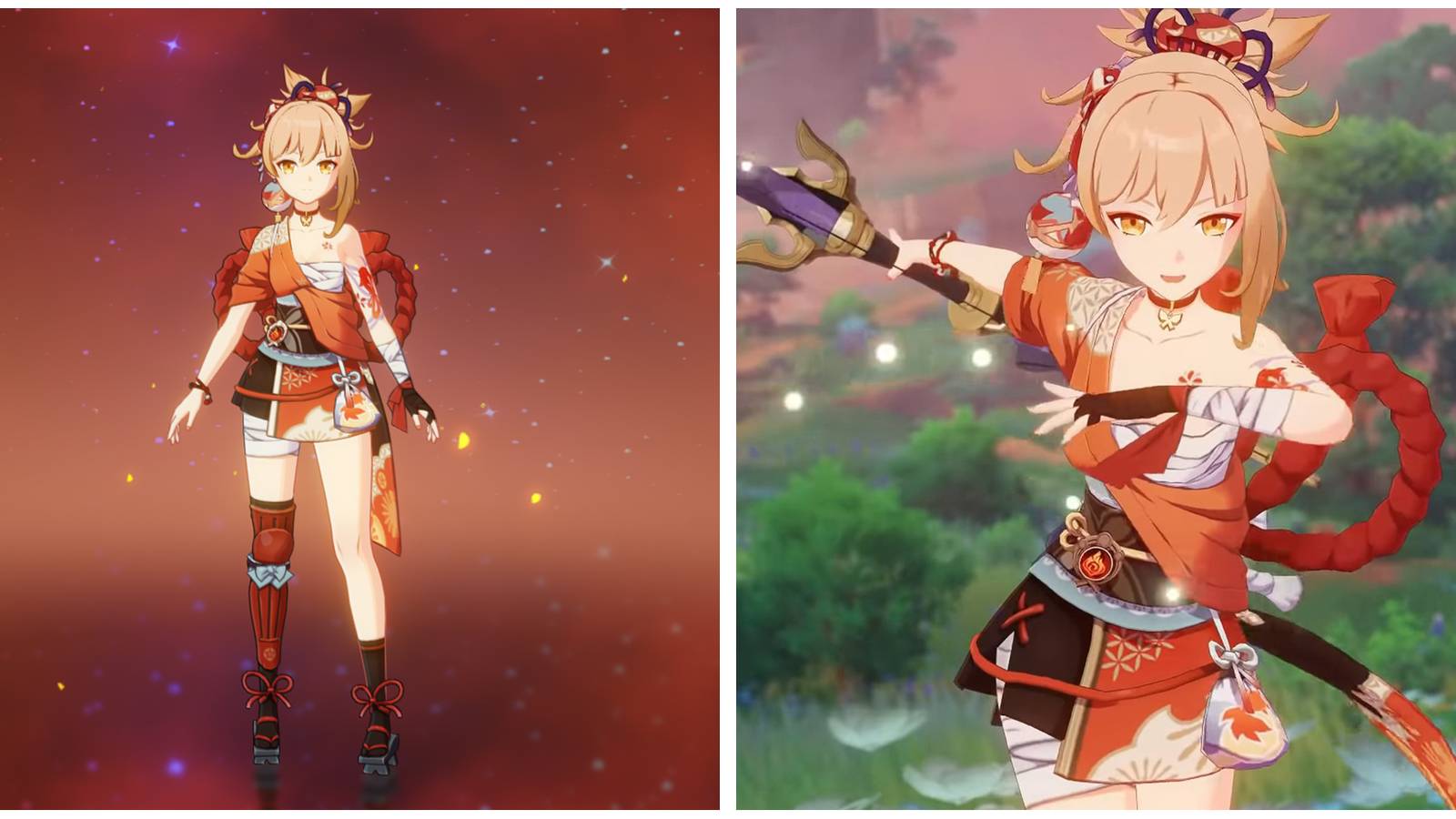 Genshin Impact: Yoimiya Best Builds, Weapons, & Teams