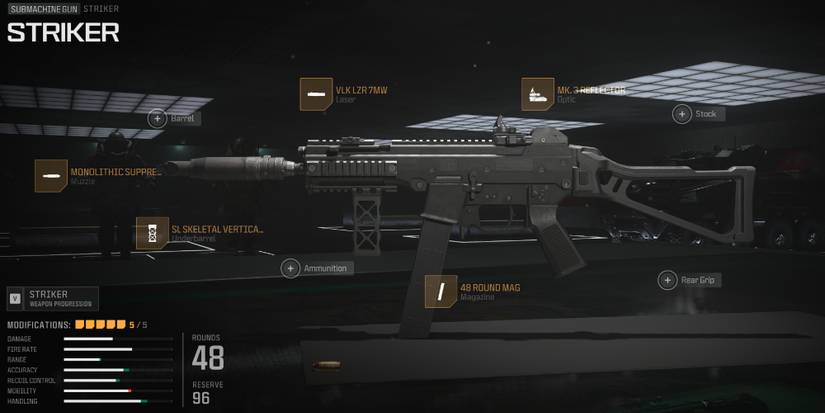 Modern Warfare 3 & Warzone Striker: Best Attachments & Best Loadout