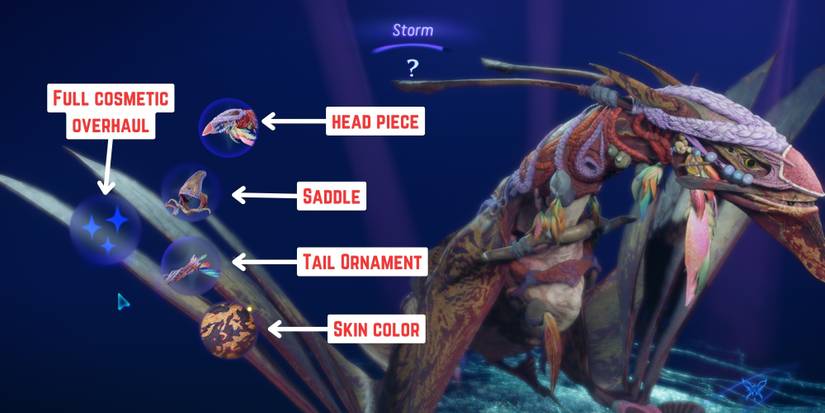 Avatar: Frontiers Of Pandora - How To Customize Your Mount