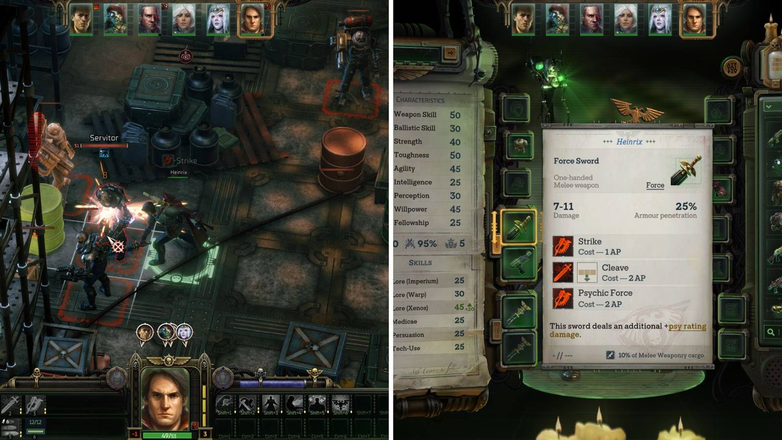 Warhammer 40K: Rogue Trader - Force Weapons Explained