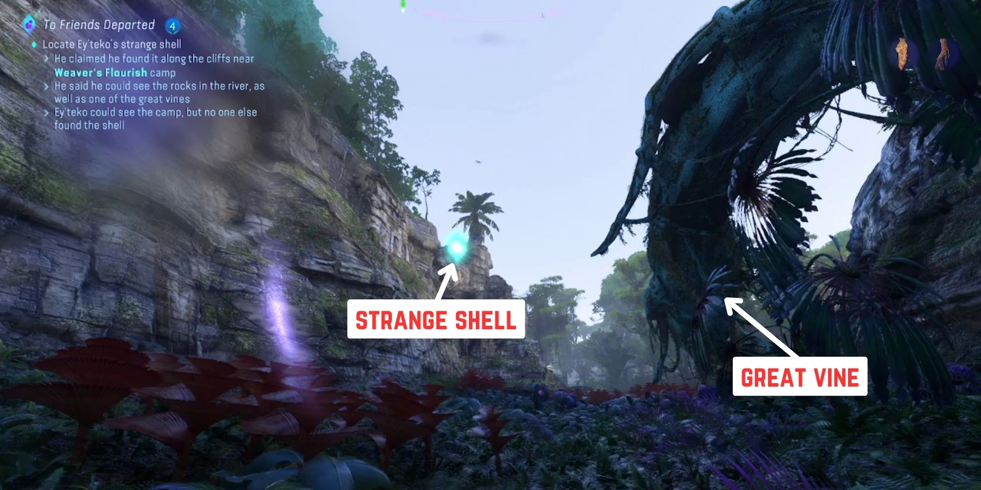 Avatar: Frontiers Of Pandora - To Friends Departed Quest Walkthrough