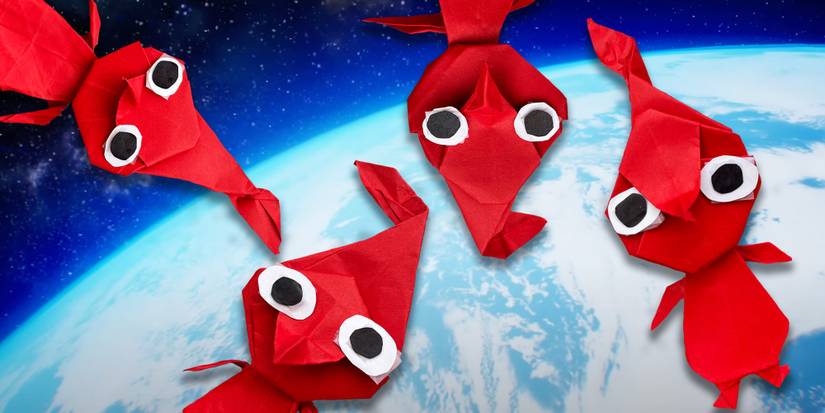 Help! Origami Pikmin Have Taken Over My House!