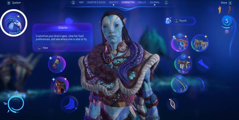 Avatar: Frontiers Of Pandora - How To Customize Your Mount