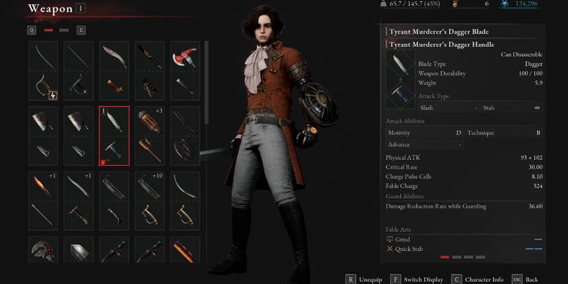 Lies Of P: Best Technique Weapons, Ranked