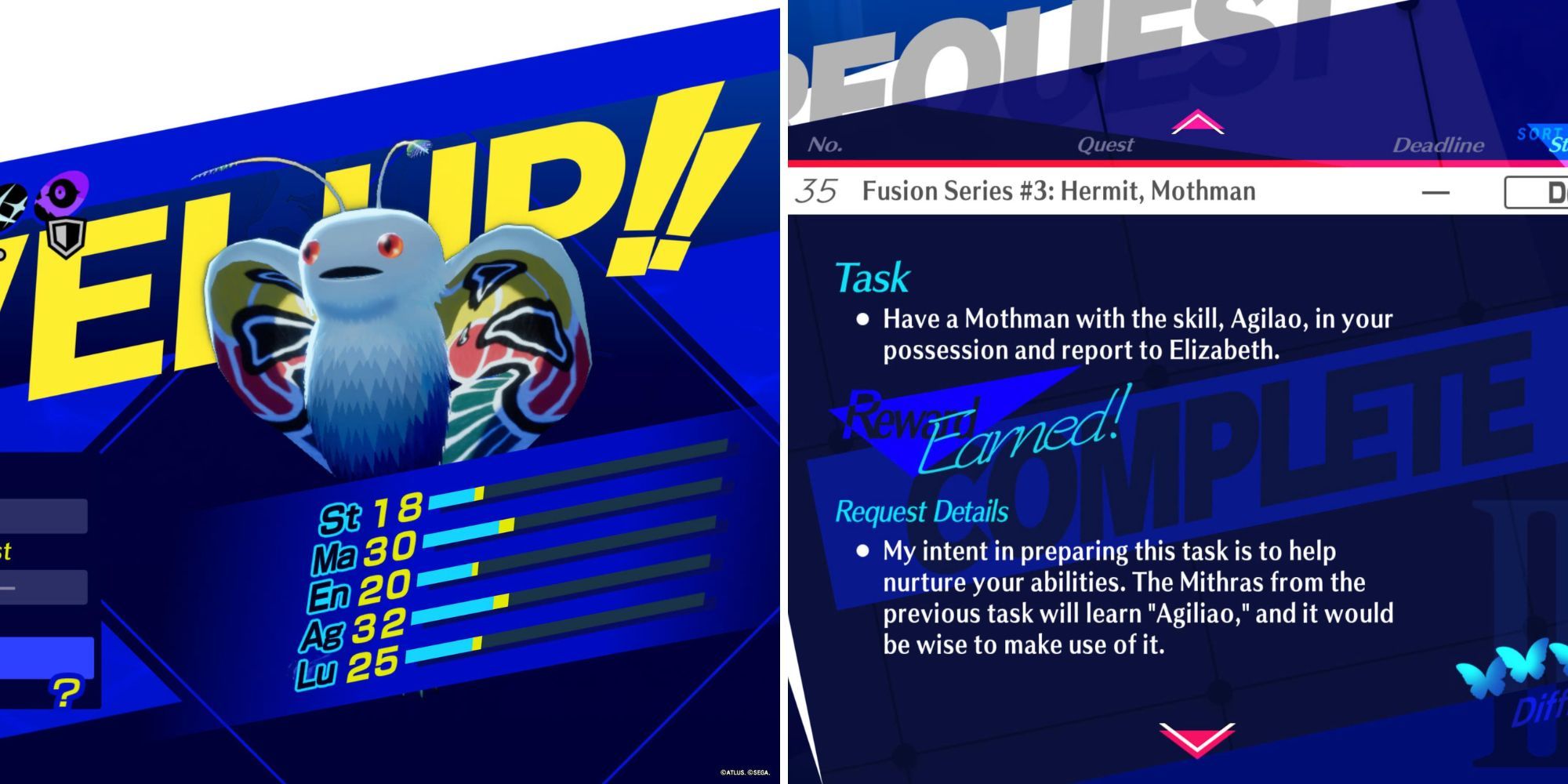 Persona 3 Reload: How To Fuse Mothman With Agilao