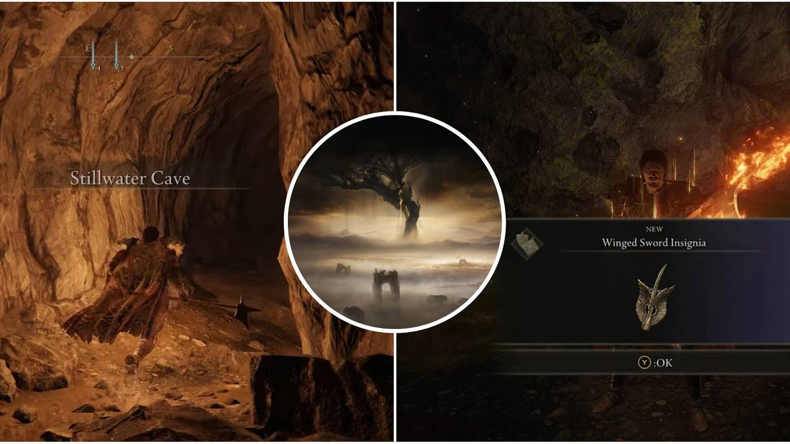 Elden Ring: Winged Sword Insignia Talisman Location