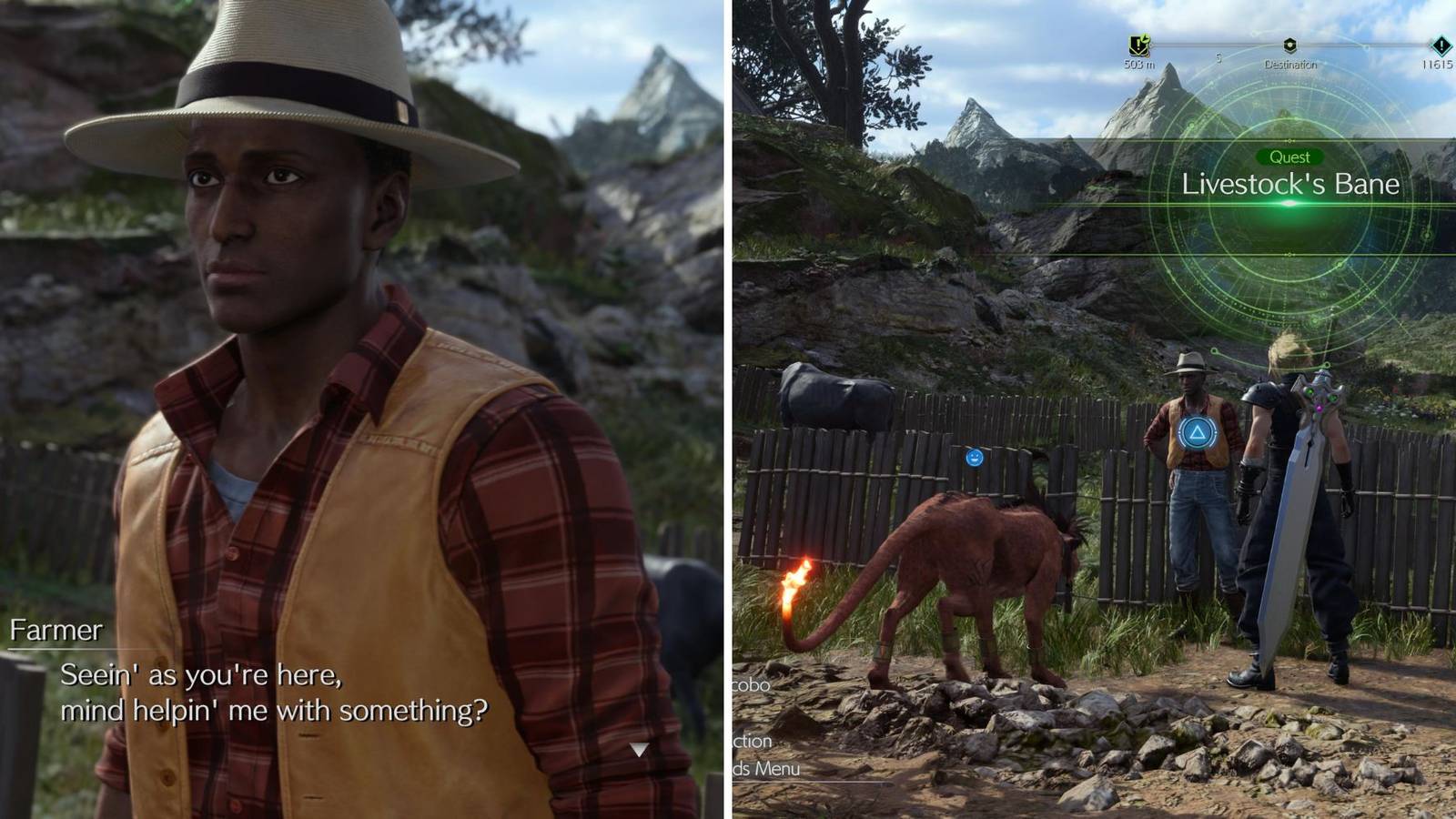 Final Fantasy 7 Rebirth: Livestock's Bane Quest Guide