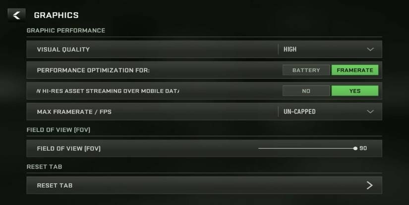 Warzone Mobile: Best Settings For Visuals & Performance