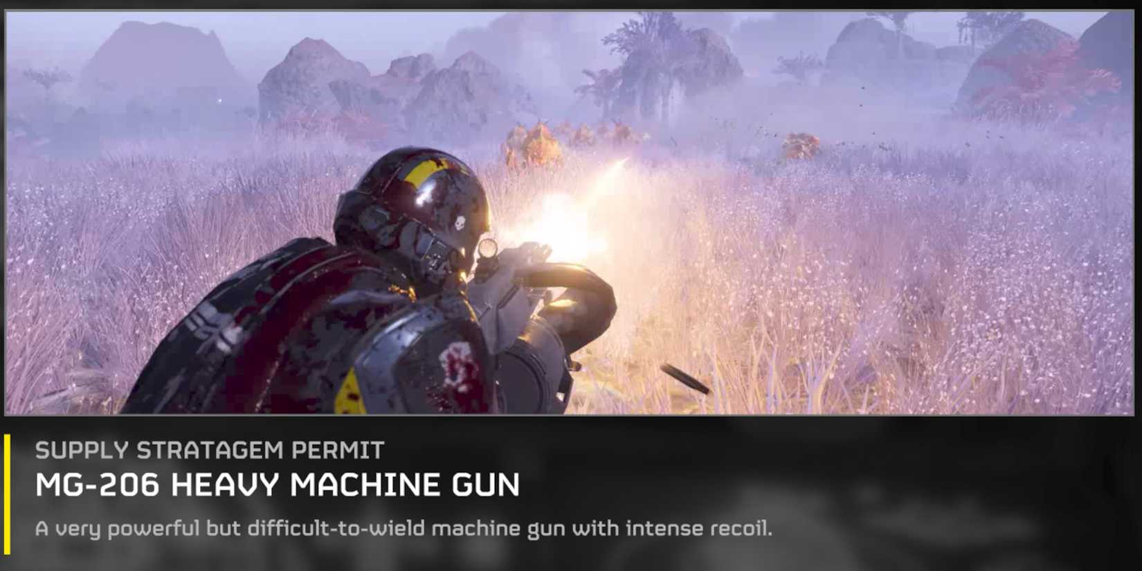 Helldivers 2: How To Use Heavy Machine Gun Effectively