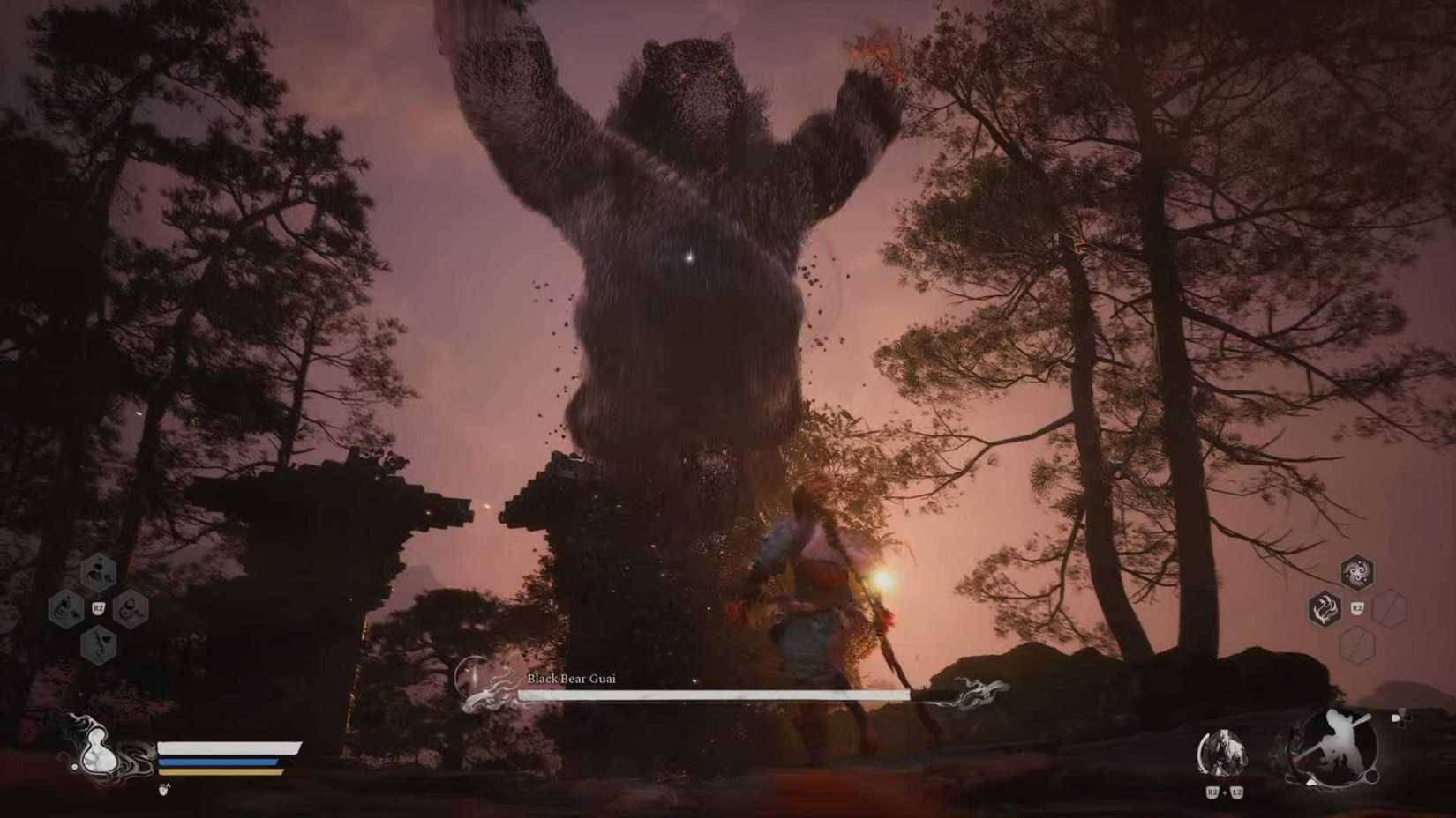 How To Beat Black Bear Guai in Black Myth: Wukong