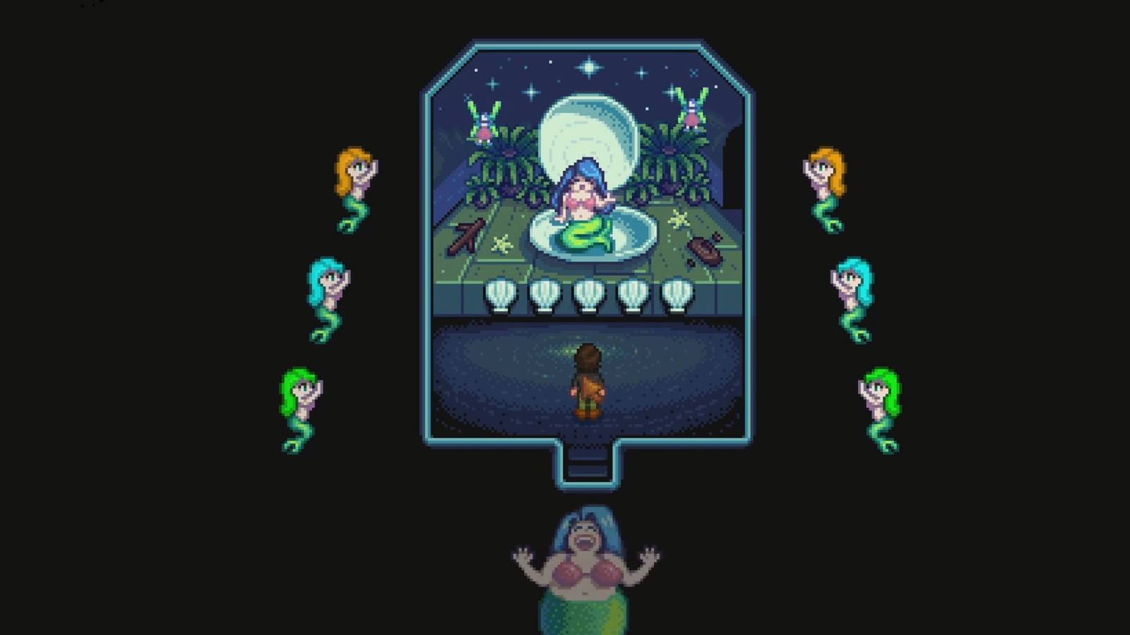 Stardew Valley: Mermaid Boat Puzzle Solution