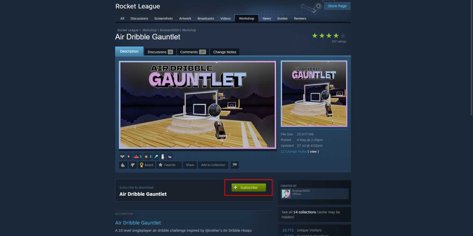 How To Download And Play Rocket League Workshop Maps