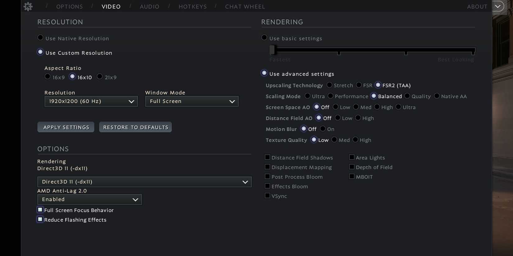 Deadlock Best Settings & How To Improve FPS