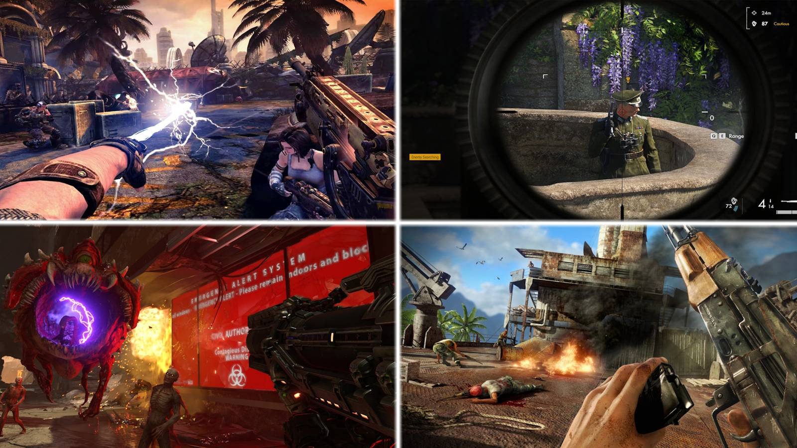 10 Best First-Person Shooters on PS Plus