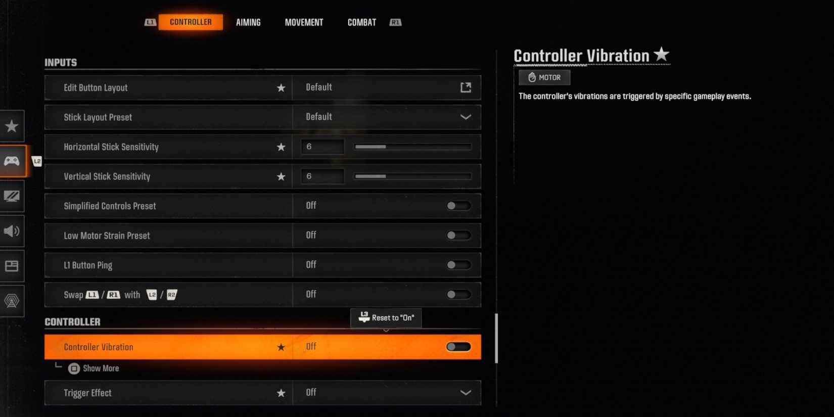 Call of Duty Black Ops 6 Best Controller Settings