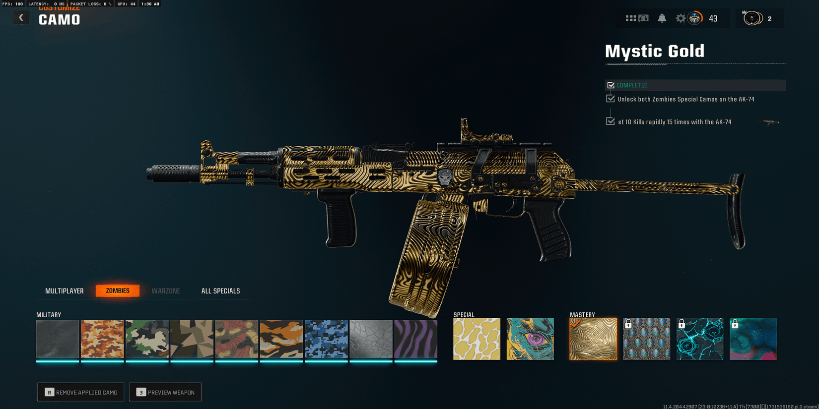 Call of Duty: Black Ops 6: How to Unlock All Mastery Camos