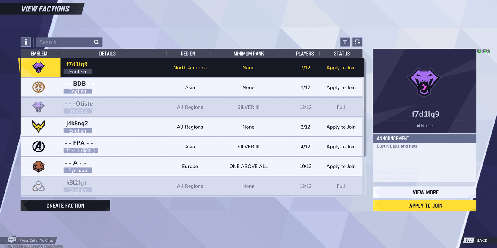 How to Create a Faction in Marvel Rivals