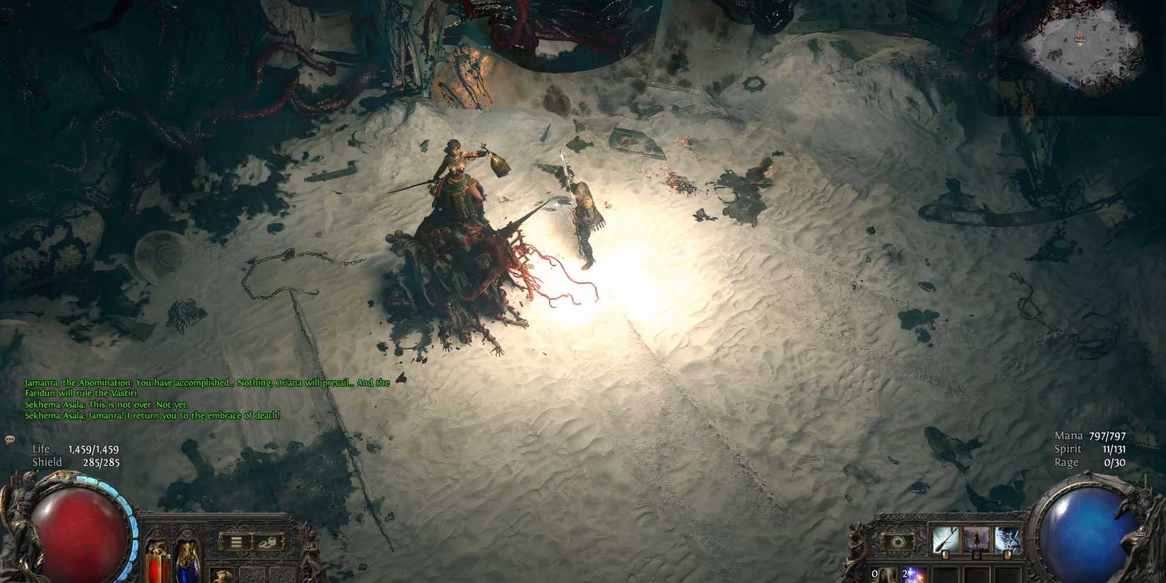 A Helpful Guide to Path of Exile 2: How To Beat Jamanra, The Abomination