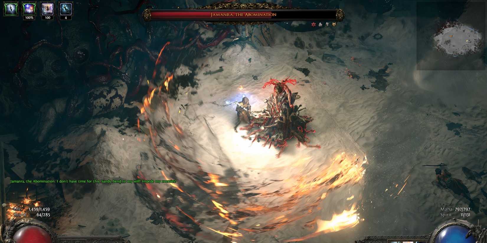 A Helpful Guide to Path of Exile 2: How To Beat Jamanra, The Abomination