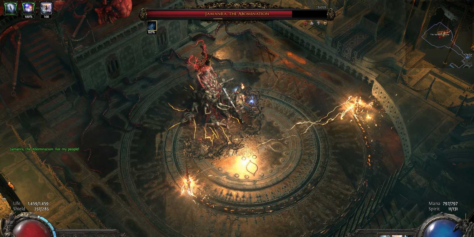 A Helpful Guide to Path of Exile 2: How To Beat Jamanra, The Abomination