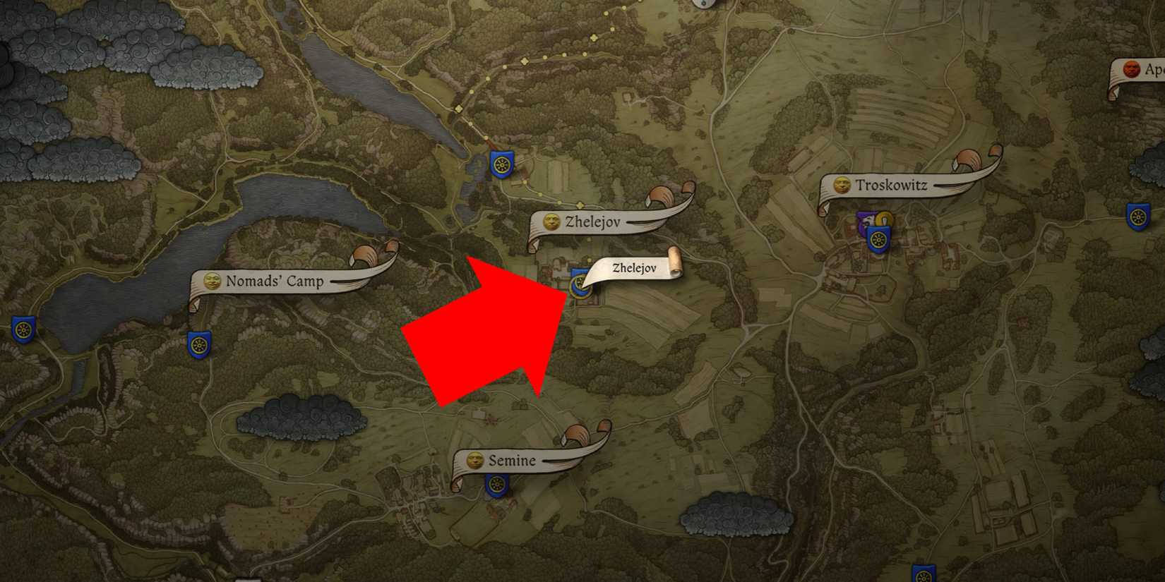 Kingdom Come: Deliverance 2: All Trosky Fast Travel Locations