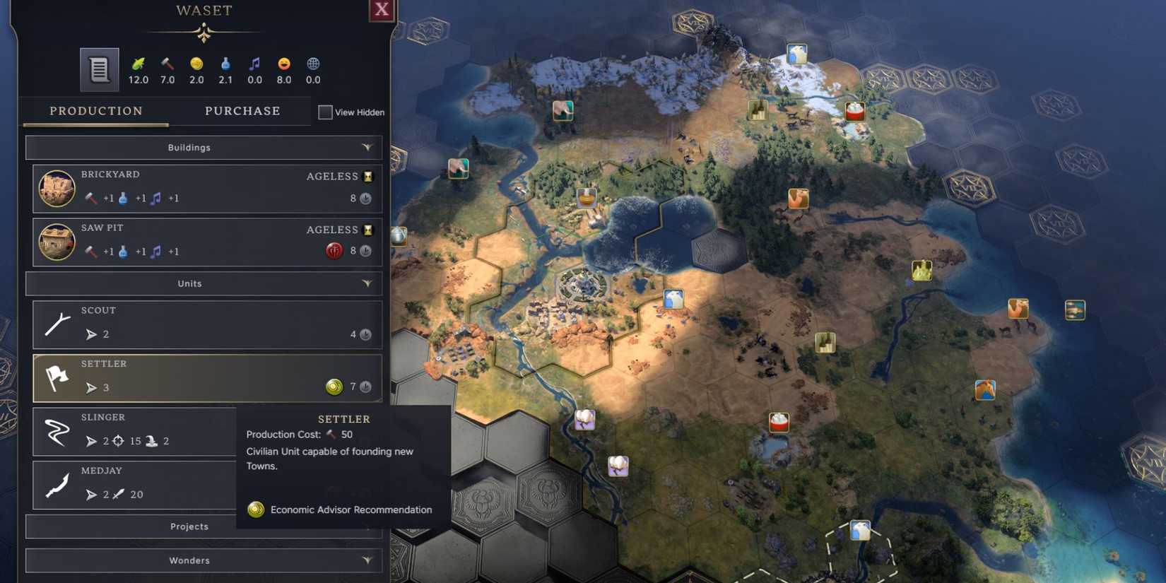 The Best Units to Build First in Civ 7
