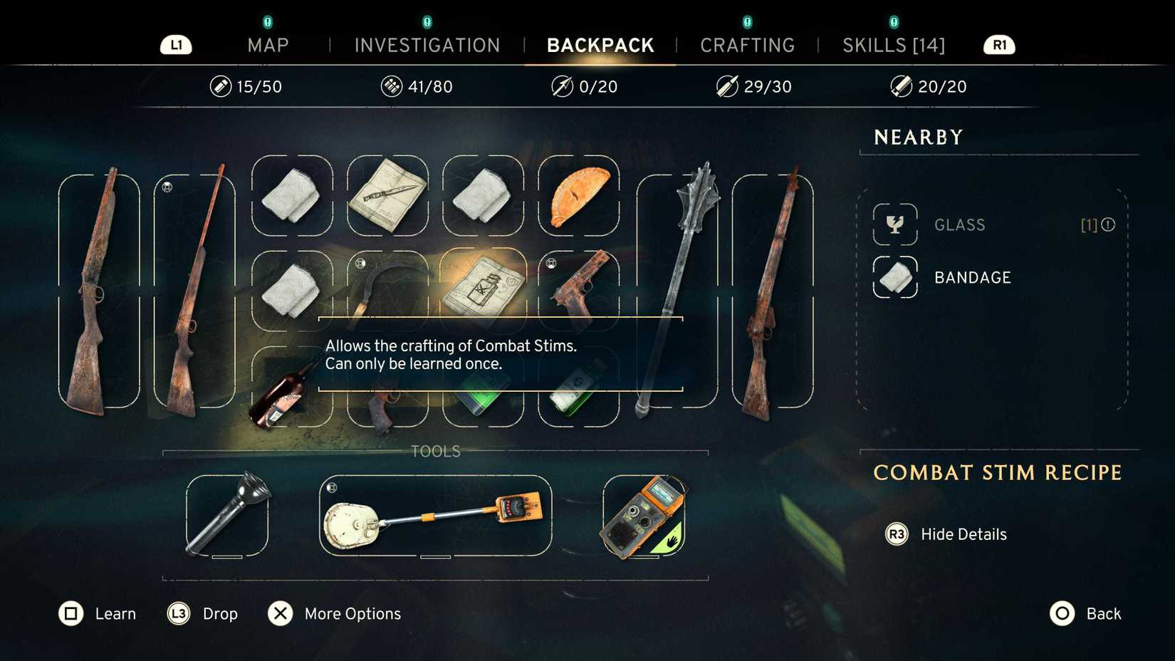 Atomfall: Every Recipe Ranked