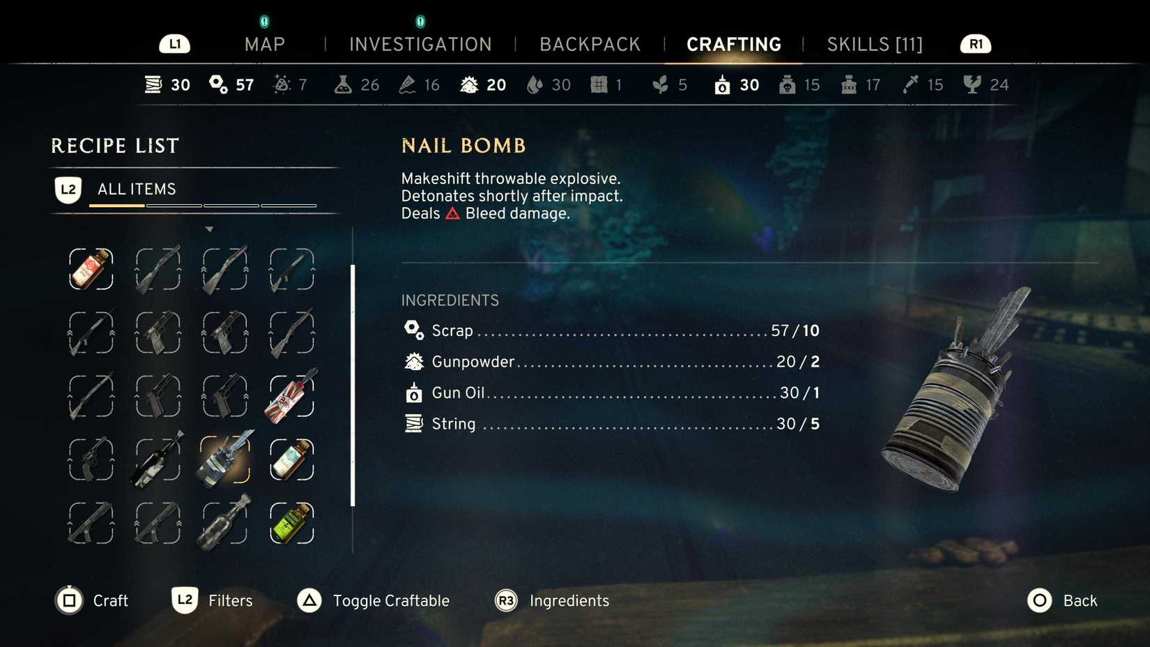 Atomfall: Every Recipe Ranked
