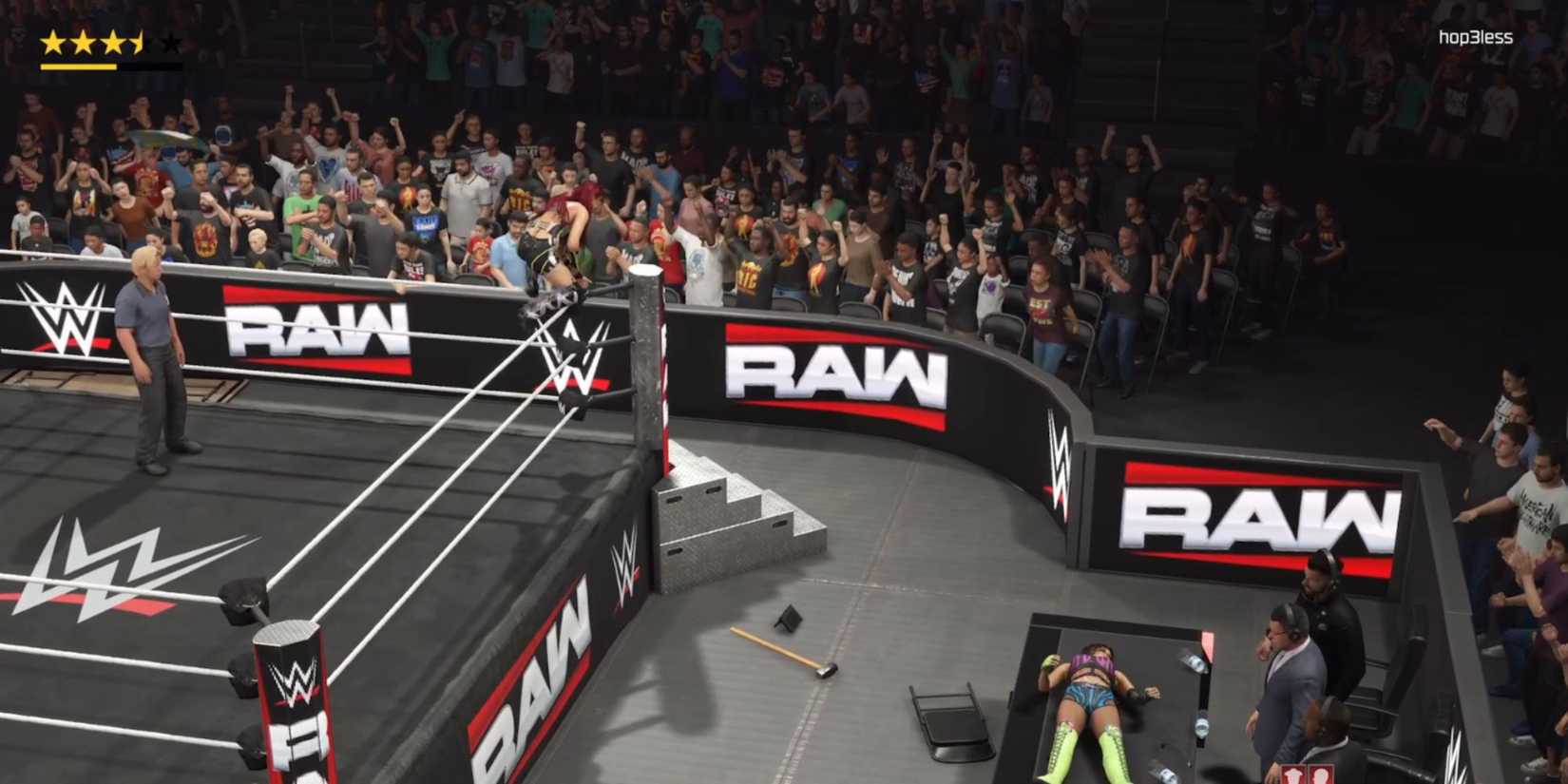 WWE 2K25: How to Put Wrestlers Through The Announce Table