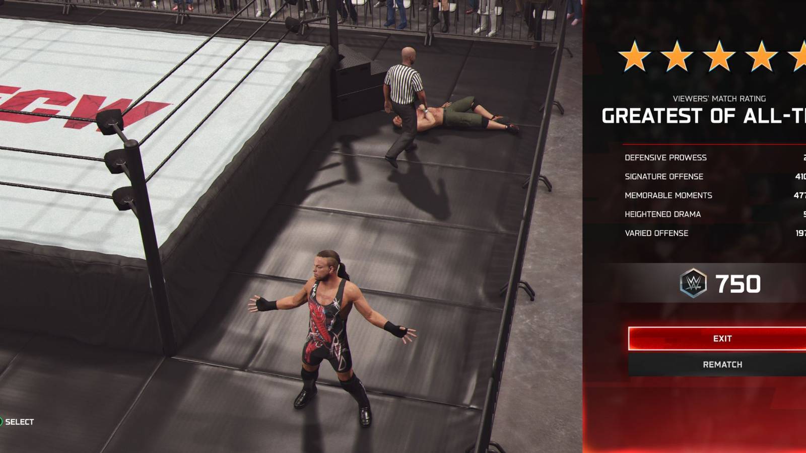 WWE 2K25: How to Increase Match Rating