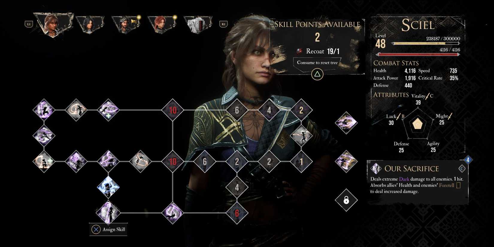 Clair Obscur Expedition 33: Sciel Build Guide