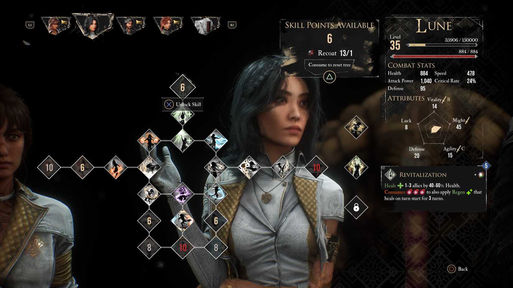 Clair Obscur: Expedition 33: Lune Build guide