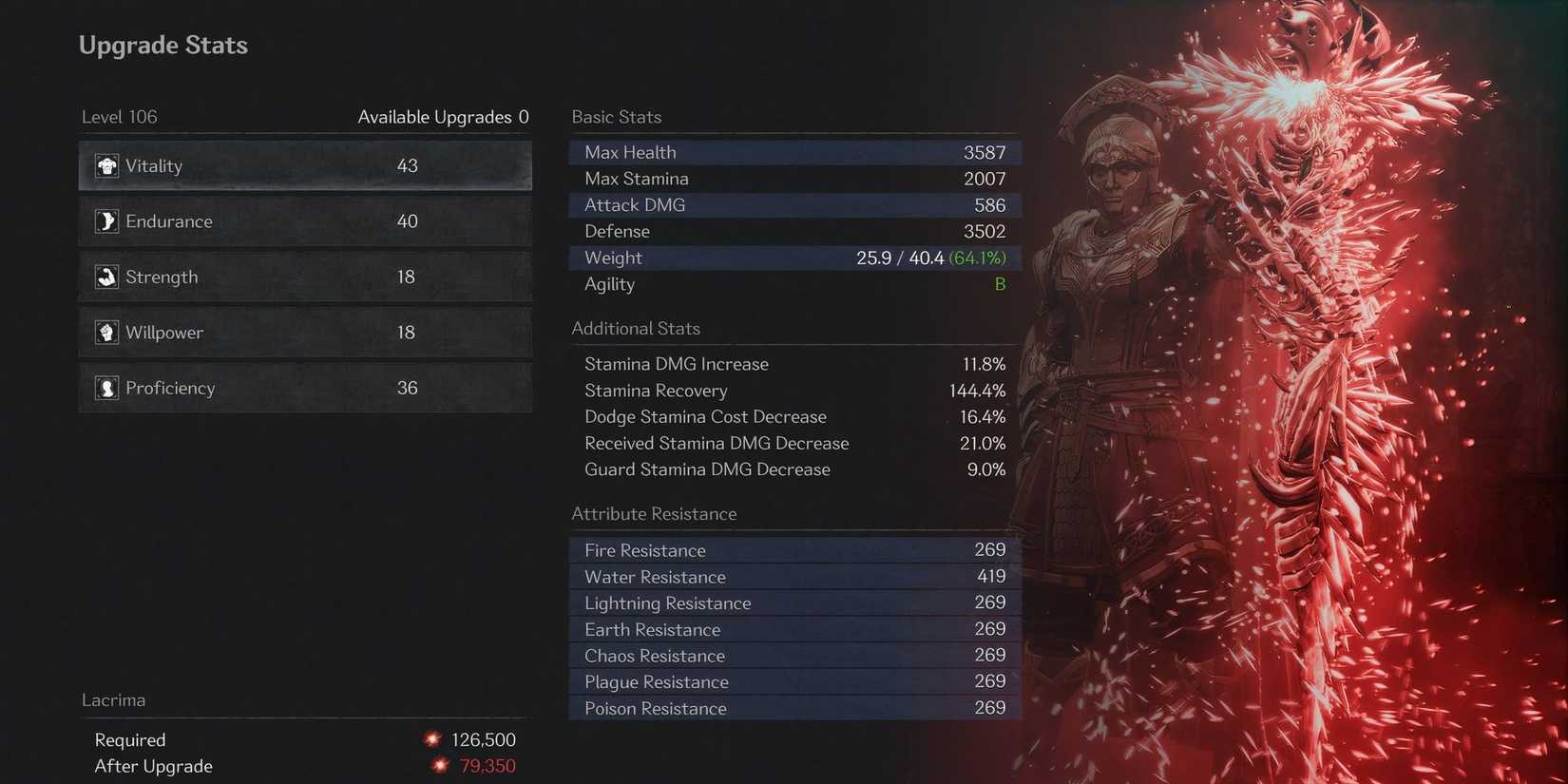 The First Berserker Khazan: All Stats Explained