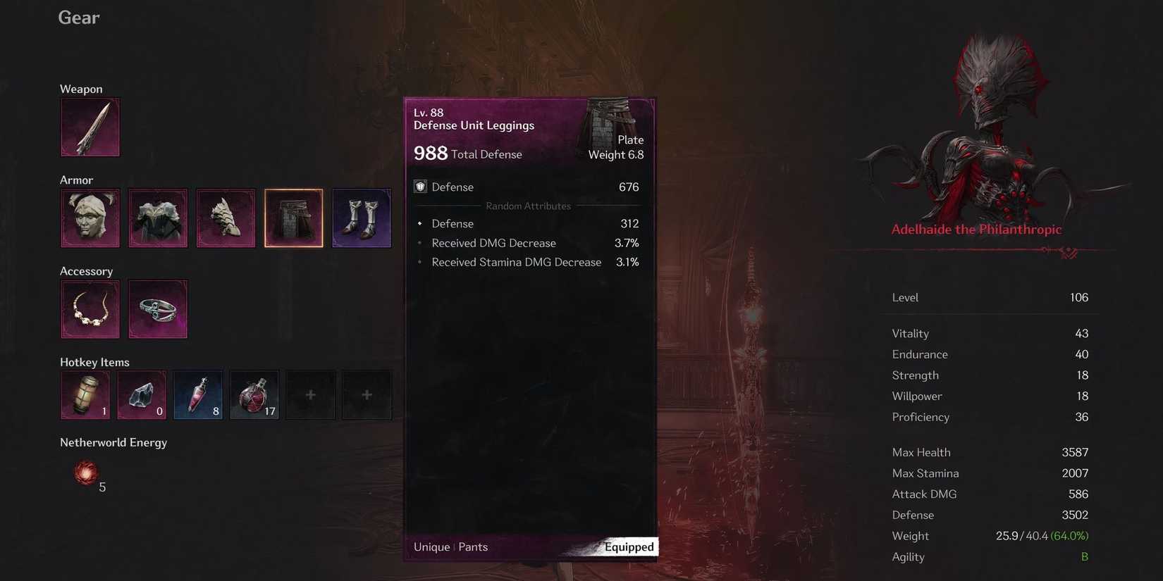 The First Berserker Khazan: All Stats Explained