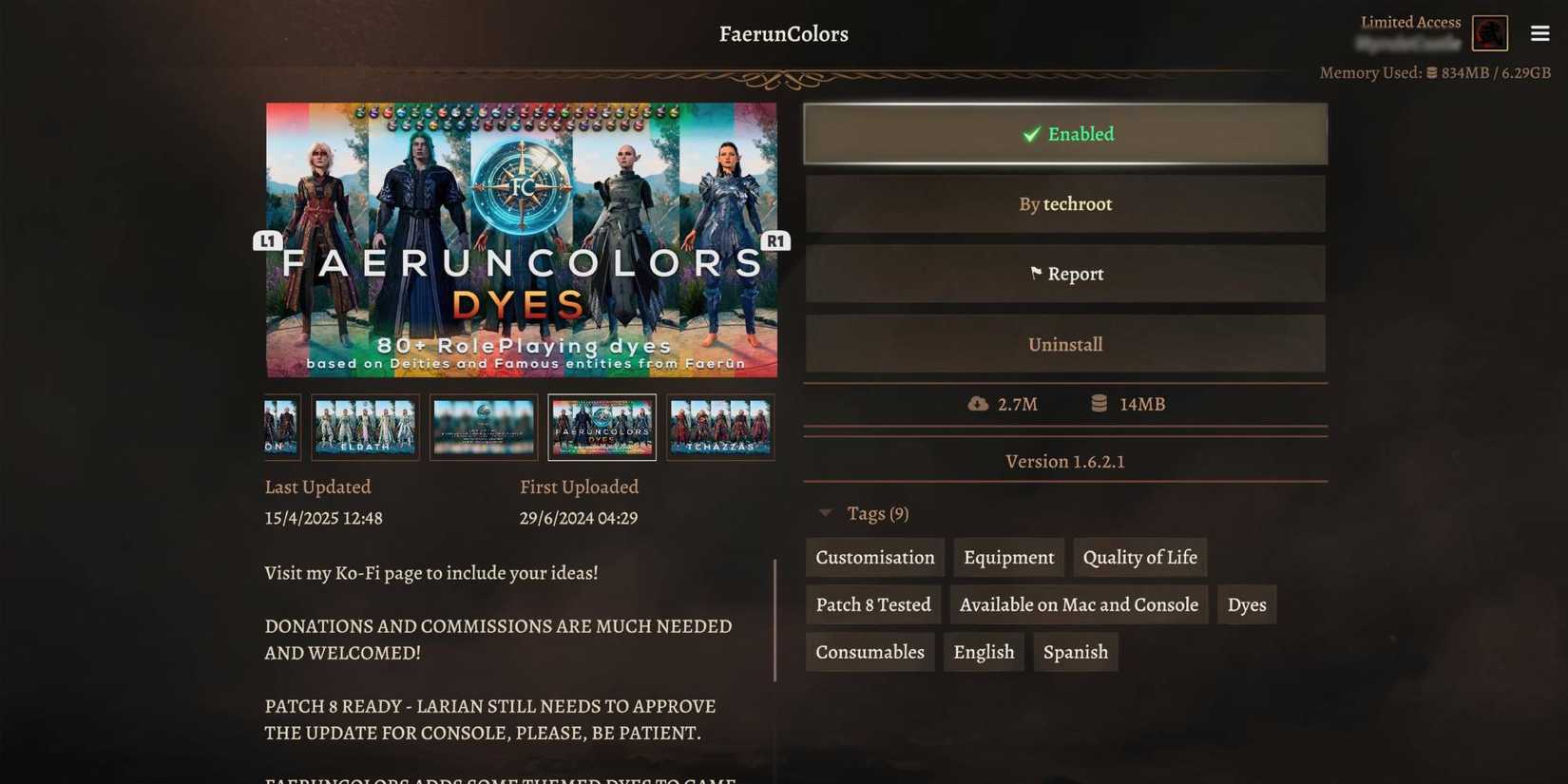 Baldur’s Gate 3: 10 Best Console Mods, Ranked