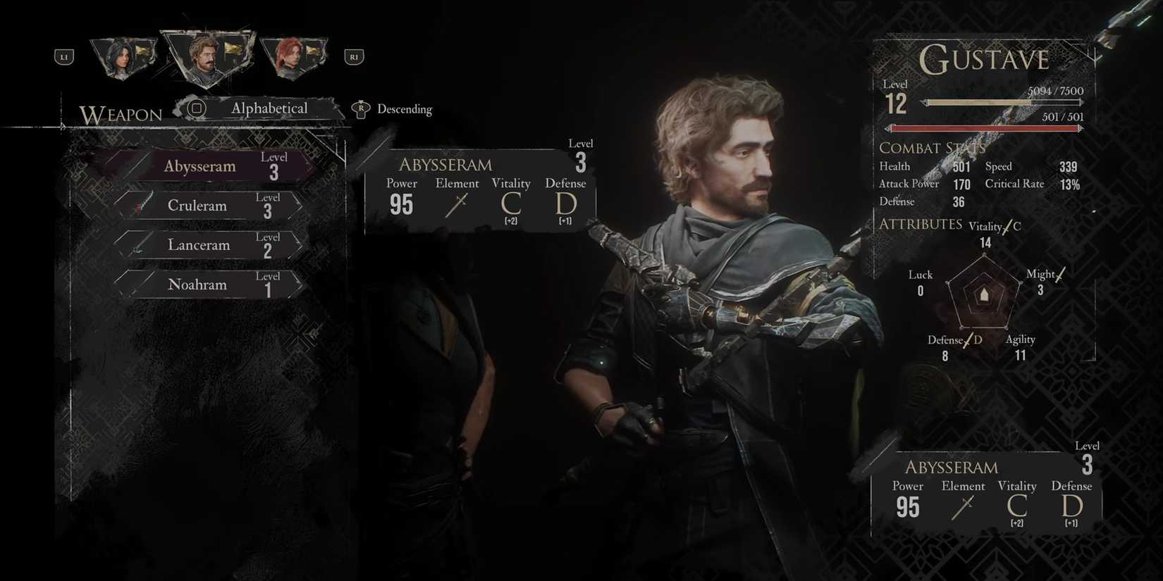 Clair Obscur: Expedition 33: Best Weapons For Gustave